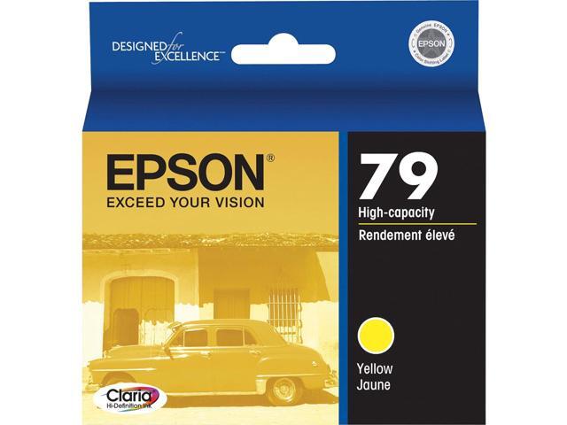 Epson 79 Claria Hi-Definition Ink Standard Capacity - Yellow T079420 ...