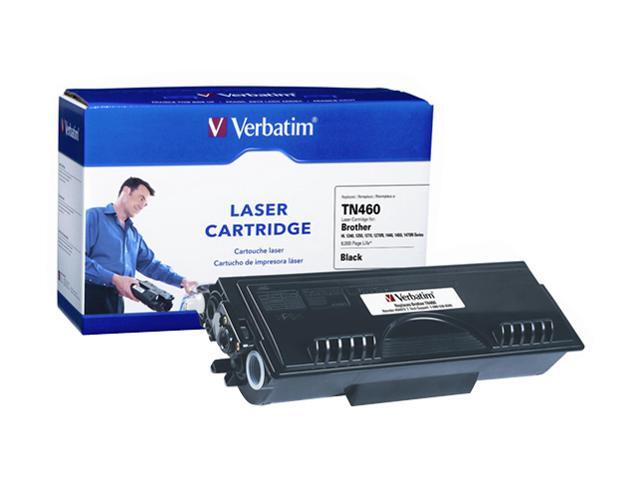 Open Box: Verbatim 94972 Black Brother TN460 Compatible Toner Cartridge ...