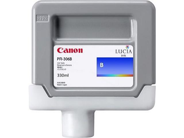 Canon PFI-306 Ink Cartridge - Blue - Newegg.com