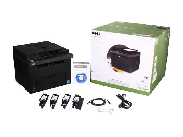 Dell 1355CNW MFC / All-In-One Color Ethernet (RJ-45) / USB Laser ...