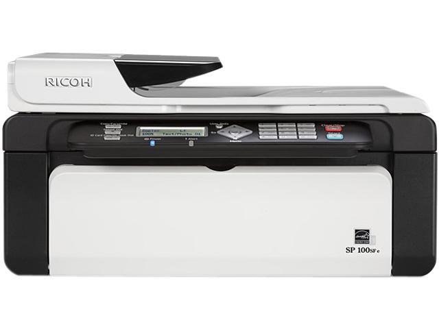 RICOH Aficio SP Series 100SF e MFC / All-In-One Monochrome Full-Speed USB 2.0 Laser Printer ...