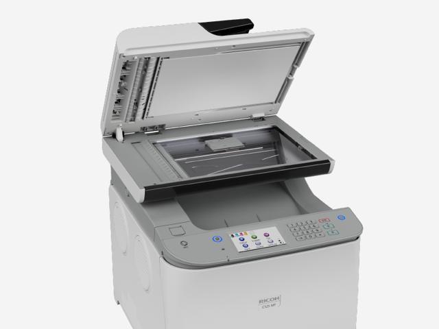 RICOH C125 MF Color Multifunction Laser Printer - Newegg.com