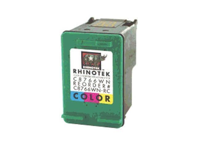 Rhinotek C8766WN-RC Tri-Color Inkjet Cartridge for HP C8766WN, 95 ...