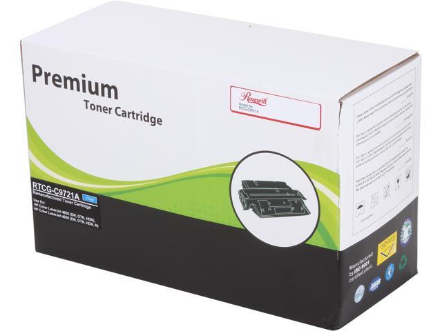 Open Box: Rosewill RTCG-C9721A Cyan Toner Replaces HP 641A C9721A ...