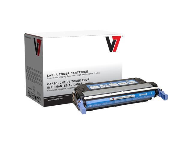 V7 V73800C Cyan LaserJet Replacement Toner Cartridge with Smart Chip ...