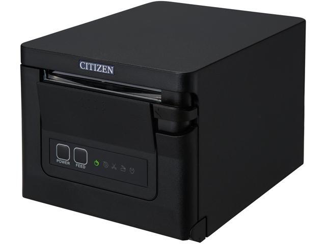 CITIZEN CT-S751 CT-S751BTUBK 3" Thermal POS Printer, Front Load, USB ...