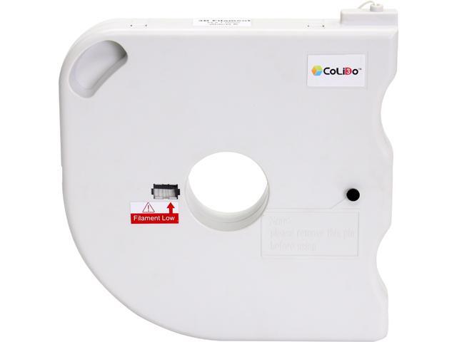 Print Rite LFD008BQ7J Black 1.75 mm 8.82" x 8.35" x 1.61" PLA Cartridge ...