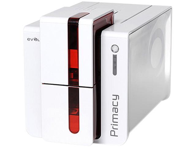 Evolis PM1HB000RD Primacy Duplex Expert Mag ISO Card Printer - Dual-sided - White/Red - Newegg.com