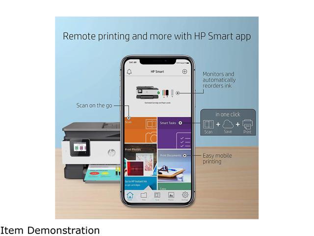 HP OfficeJet Pro 8035 Wireless All-In-One Color Inkjet Printer - Newegg.com