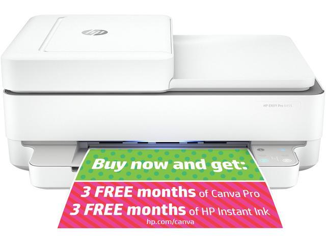 HP Envy Pro 6455 Wireless All-in-One Color Inkjet Printer - Newegg.com