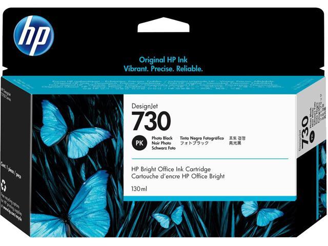 HP 3ED43A 730B 130-ml Photo DesignJet Ink Cartridge Black - Newegg.com