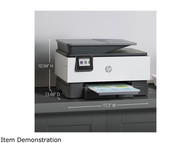 HP OfficeJet Pro 9015e All-in-One Wireless Color Printer, with bonus 6 ...