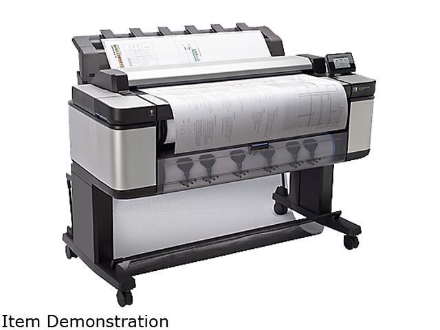 HP Designjet T3500 (B9E24B#B1K) 2400 x 1200 dpi USB Color Inkjet MFP ...