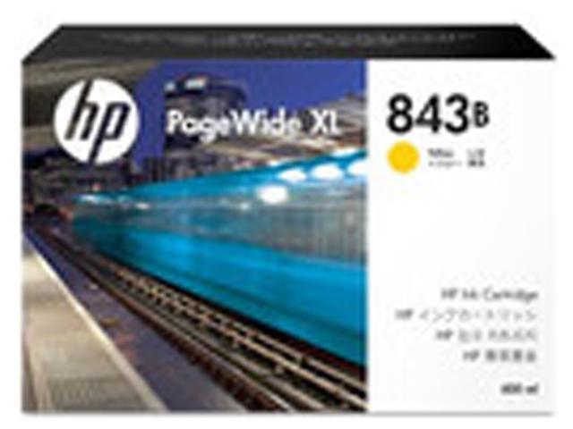 HP 843B (C1Q64A) Ink Cartridge 400 ML; Yellow - Newegg.com
