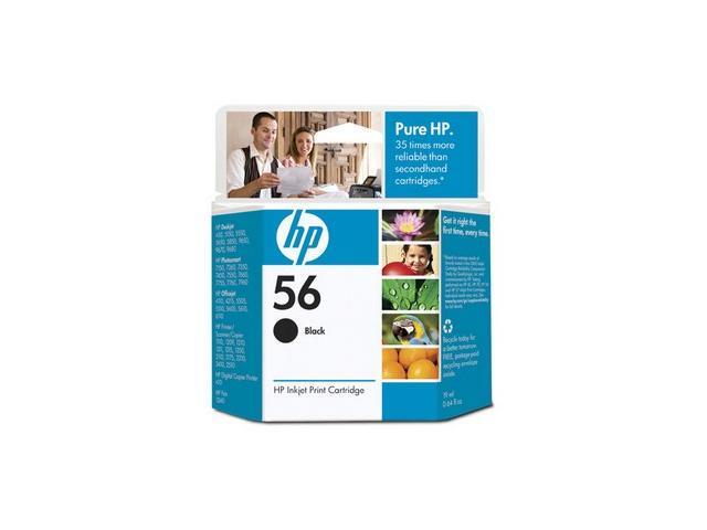 HP 56 Black Ink Cartridge - Newegg.com