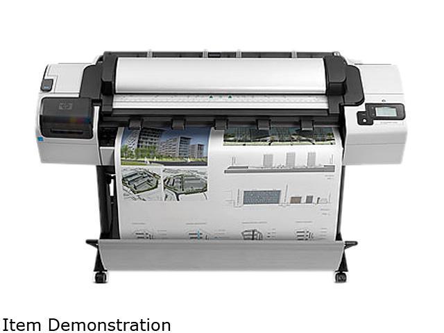 HP Designjet T2300 Ethernet (RJ-45) / USB Thermal Inkjet MFC / All-In ...