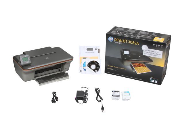 HP Deskjet 3052A USB / Wi-Fi InkJet MFC / All-In-One Color Printer ...
