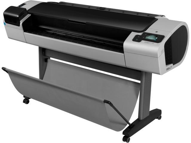 HP Designjet T1300 Ethernet (RJ-45) / USB InkJet Large Format Color 44 ...