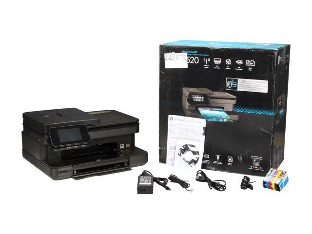 Refurbished: HP Photosmart Photosmart 7520 e-AIO USB / Wi-Fi InkJet MFC / All-In-One Color ...