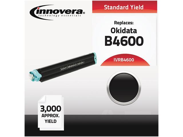 Innovera IVRB4600 Black Compatible Remanufactured 43502301 (B4600 ...