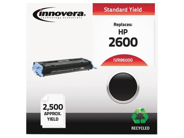Innovera IVR86000 Black Compatible Remanufactured Q6000A (124A) Laser ...