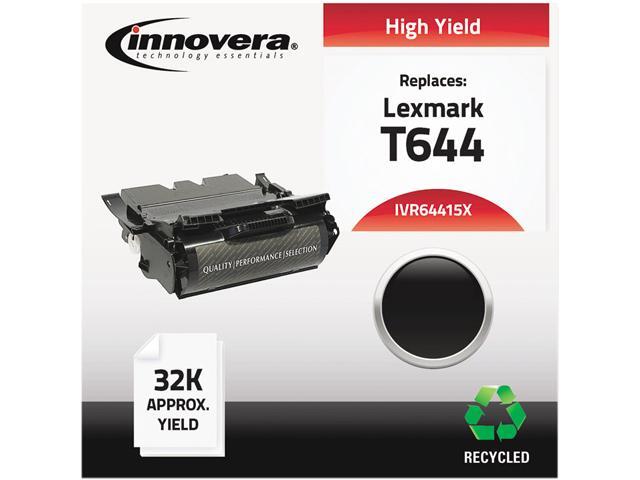 Innovera IVR64415X Black Compatible Remanufactured 64415XA (T644) Toner ...