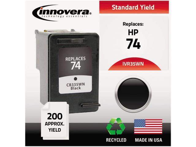 Innovera Compatible Black Ink Cartridge Replacement for HP 74 CB335WN ...