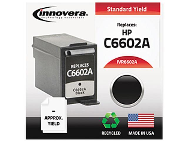 Innovera Compatible Black Ink Cartridge Replacement for HP Ink C6602A ...