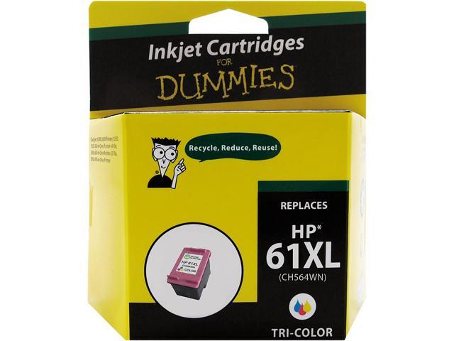 Ink for Dummies DH-61XLCL(CH564WN) 3 Colors Ink Cartridge Replaces HP ...