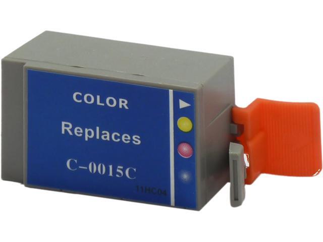 Green Project C-BCI15CR Cyan Ink Cartridge Compatible for Inkjet Canon ...