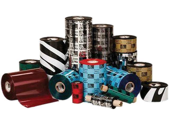 Zebra 02000BK11030 Wax Ribbon, 4.33" x 984 ft., 2000 Standard, 1.00 ...