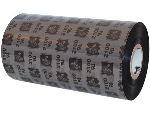 Zebra Wax Ribbon, 6.16 in x 2955 ft, 2100 High Performance for PAX4 ...