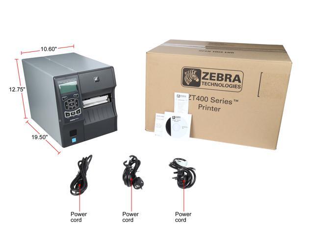 Zebra ZT410 4 in. Industrial Thermal Transfer Label Printer - Newegg ...