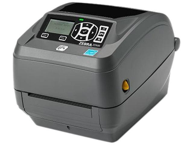 Zebra ZD500 4" Desktop Thermal Transfer Label Printer, 203 dpi, USB ...