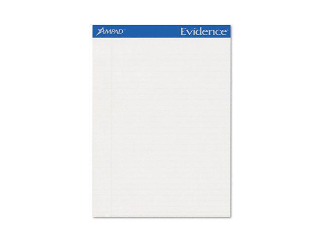 Ampad 20-620 Evidence Pastels Pads, Legal/Wide Rule, Ltr, Gray, 50 ...