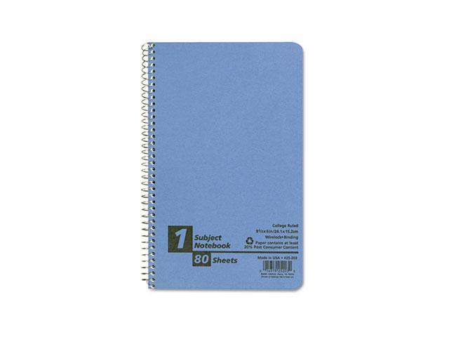 Oxford 25-203 Small Size Notebook, College/Medium Rule, 6 x 9-1/2 ...