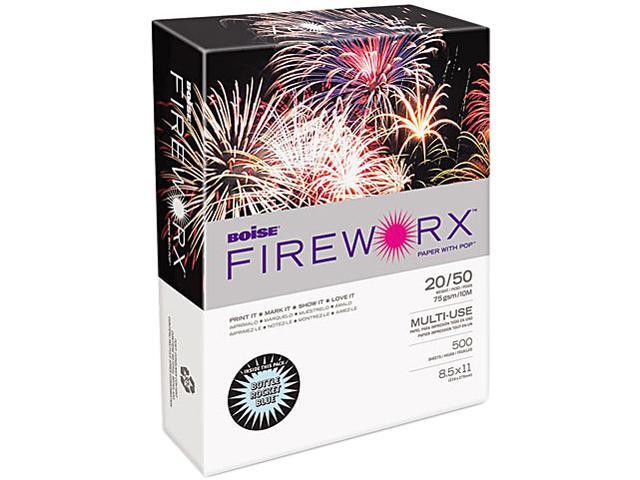 Boise MP2201-BE FIREWORX Colored Paper, 20lb, 8-1/2 x 11, Bottle Rocket ...