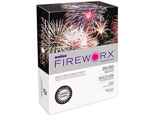 Boise FIREWORX Colored Paper, 20lb, 8-1/2 x 11, Jammin' Salmon, 500 ...