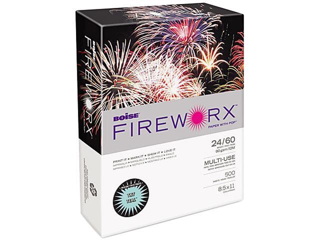 Boise FIREWORX Colored Paper, 24lb, 8-1/2 x 11, TNT Teal, 500 Sheets ...