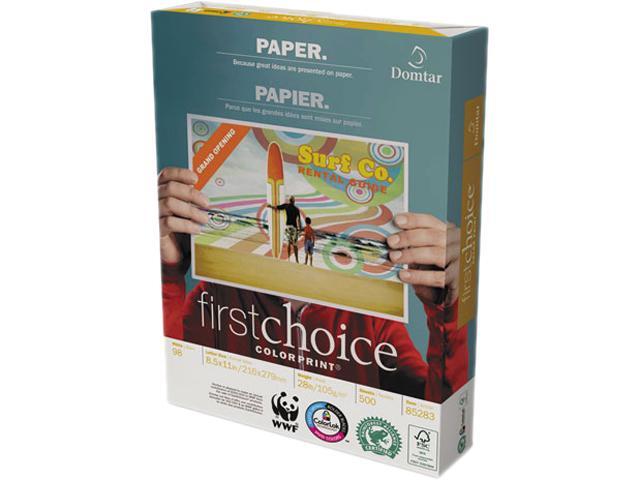 Domtar ColorPrint Premium Paper, 98 Brightness, 28lb, 8-1/2 x11, White ...
