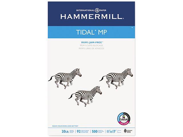 Hammermill Tidal MP Copy Paper, 92 Brightness, 20lb, 11 x 17, White ...