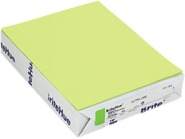 Mohawk Brite-Hue Multipurpose Colored Paper, 20lb, 8-1/2 x 11, Ultra ...