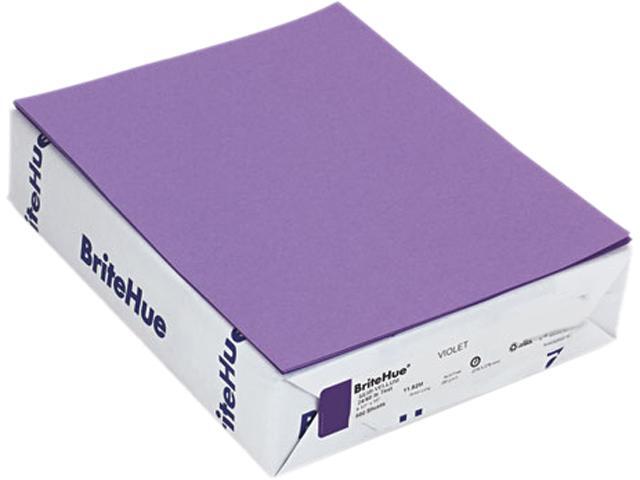 Mohawk Brite-Hue Multipurpose Colored Paper, 24lb, 8-1/2 x 11, Violet ...