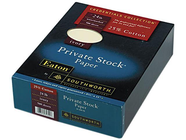 Southworth 31-324-10 Private Stock Business Paper, Laid Finish, 24 lbs ...