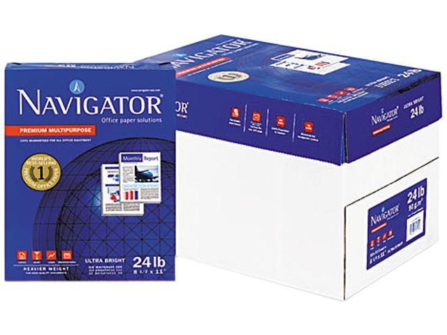 Navigator Premium Multipurpose Paper, 99 Brightness, 24lb, 8-1/2 x 11 ...