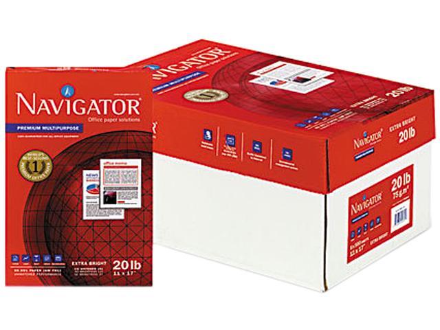 Navigator Premium Multipurpose Paper, 97 Brightness, 20lb, 11 x 17 ...