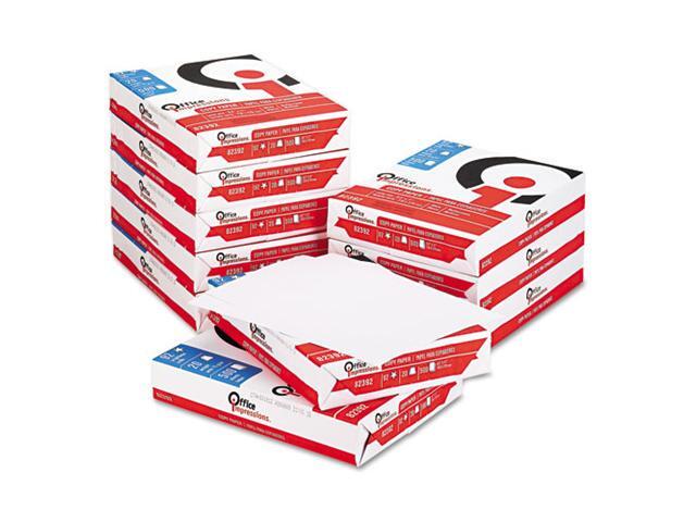 Office Impressions Bulk White Copy Paper, 92 Brightness, 20lb, Letter ...