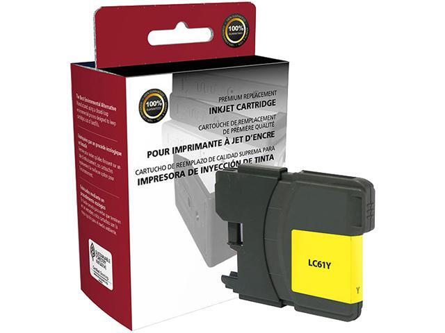 CIG 117024 Remanufactured Ink Cartridge Replaces Brother LC61Y, LC65Y ...