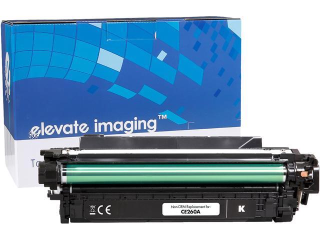 Elevate Remanufactured AHWCE260A Black Toner, Replacement for HP CE260A ...
