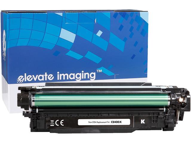 Elevate Remanufactured AHWCE400X Black Toner, Replacement for HP CE400X ...